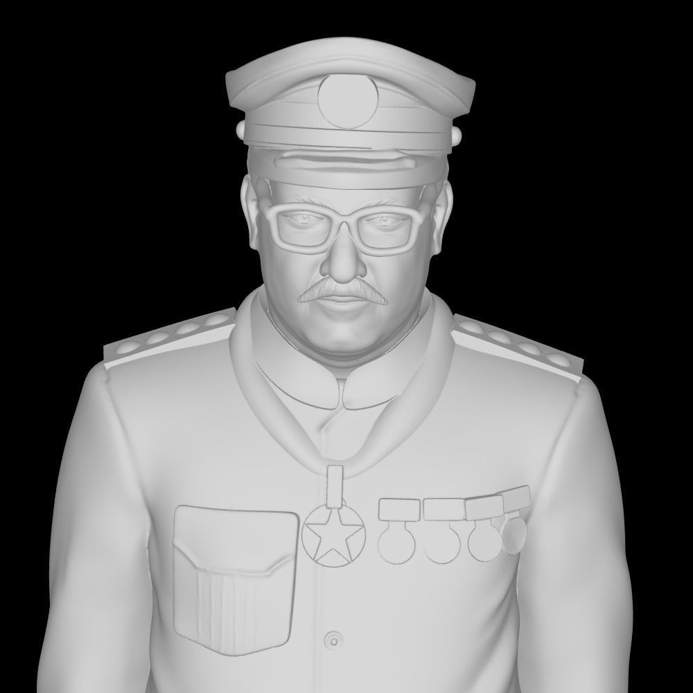 ARMY GENERAL - ARMY MAJOR- ARMY COMMANDER - COMMANDER - POLIC... 3D ...