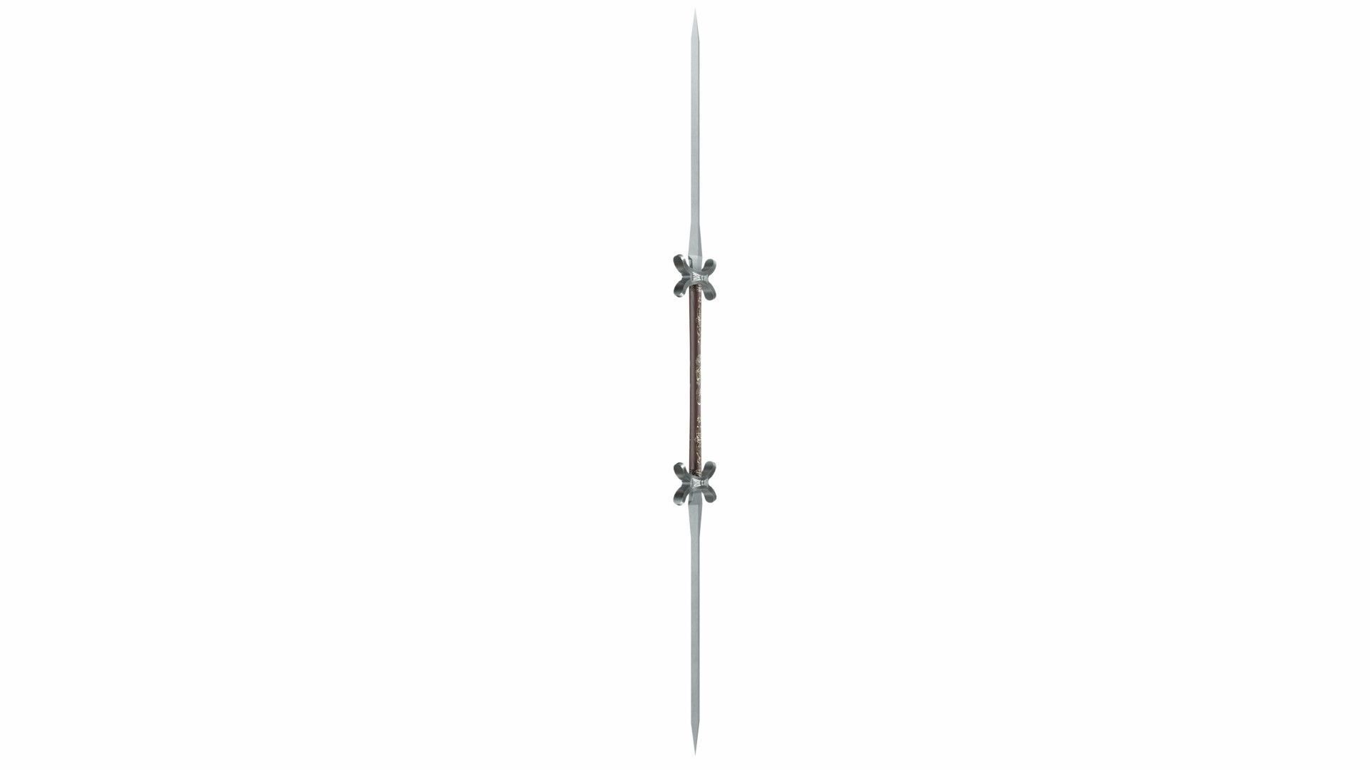 3D model Double sword VR / AR / low-poly | CGTrader