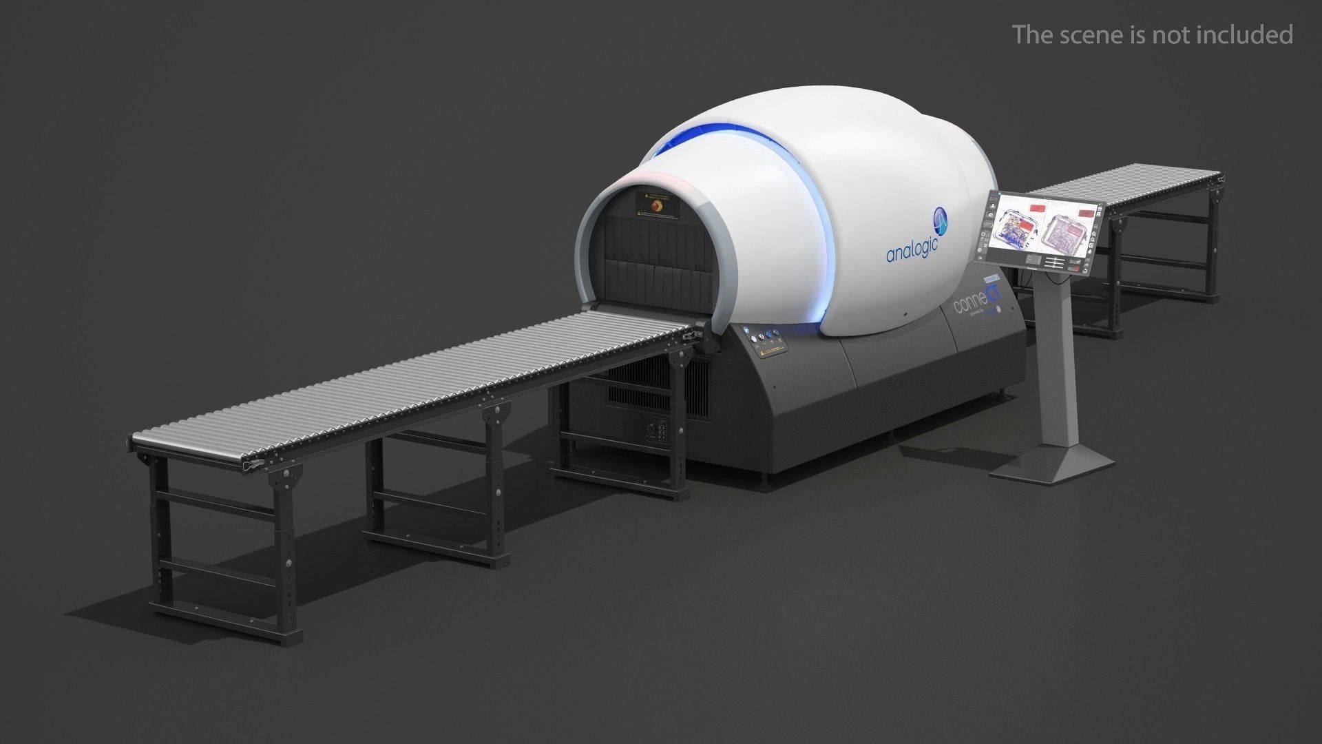 Analogic ConneCT Baggage Scanner with Monitor 3D model | CGTrader