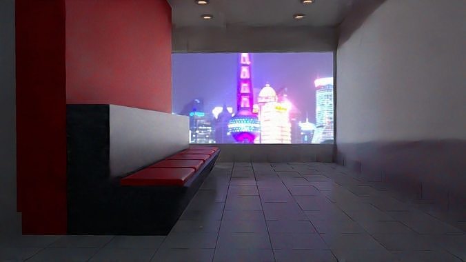 3D model Empty Room VR / AR / low-poly | CGTrader