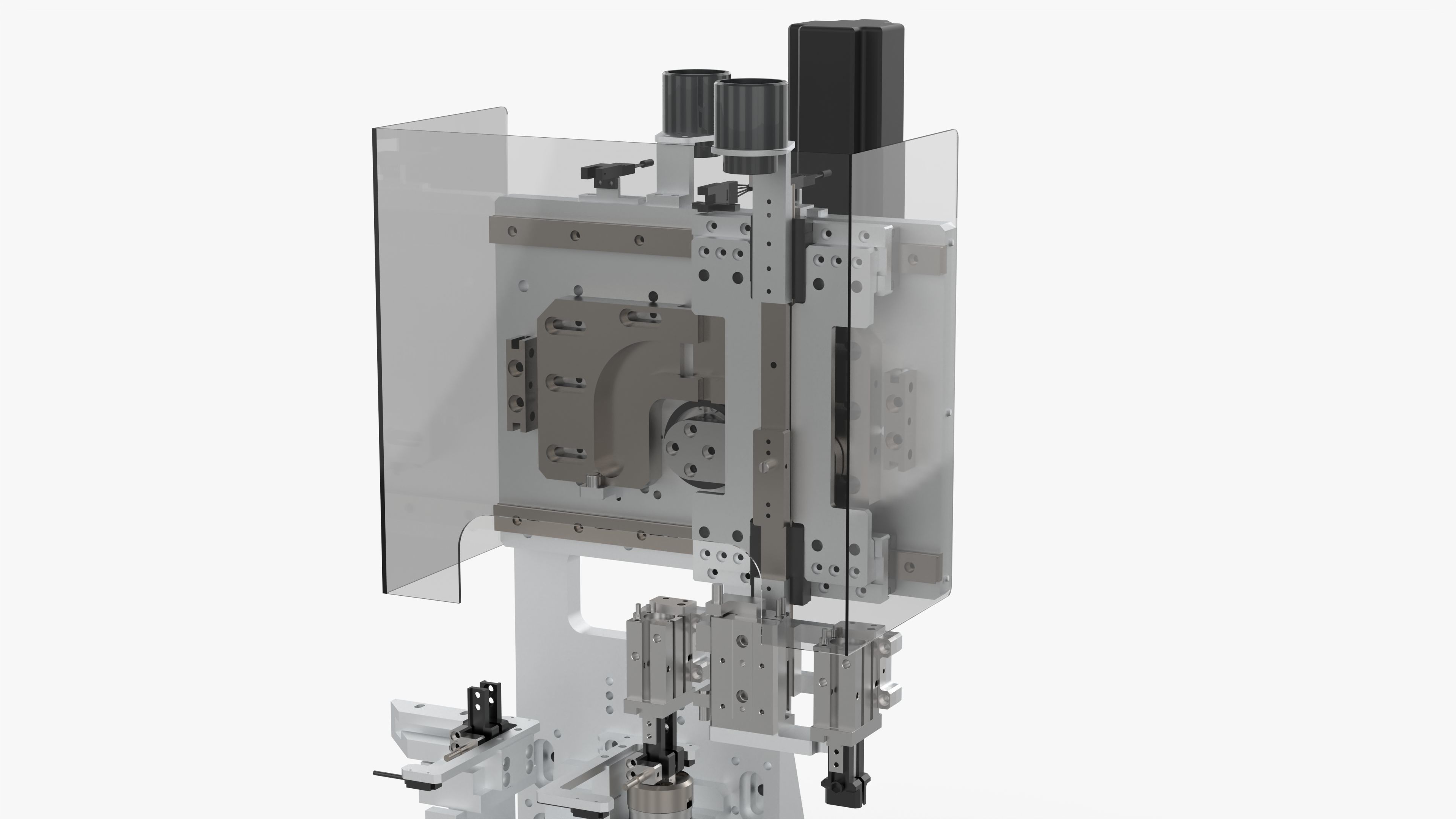 Double Station Cam Manipulator Mechanism 3D model | CGTrader