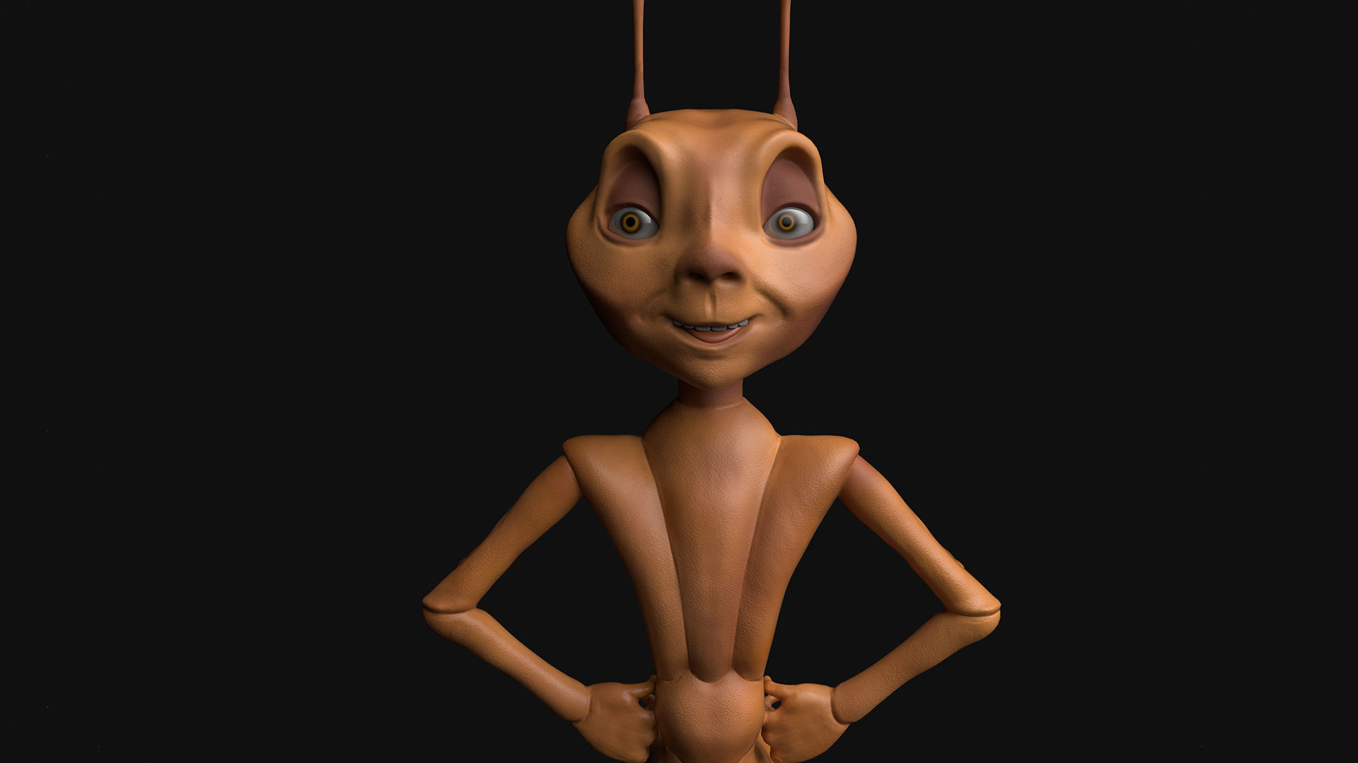 3D model AntZ in zbrush VR / AR / low-poly | CGTrader