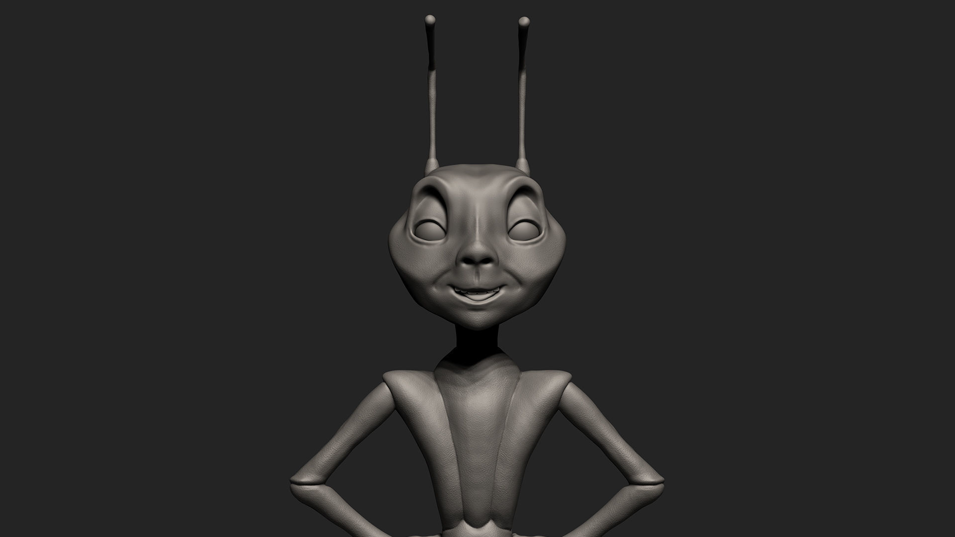 3D model AntZ in zbrush VR / AR / low-poly | CGTrader