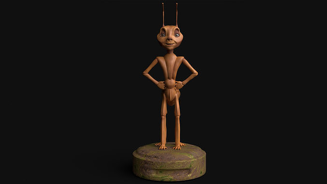 3D model AntZ in zbrush VR / AR / low-poly | CGTrader