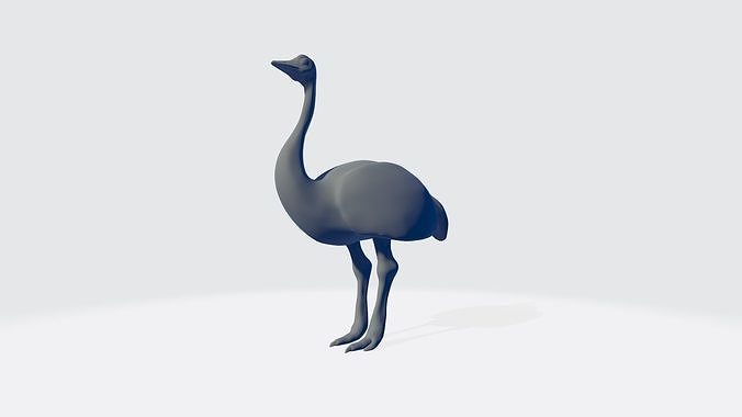 Ostrich 3d model I Ready to print 3d model 3D model 3D printable | CGTrader