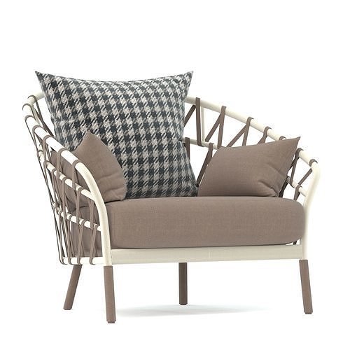 EMMACROSS armchair 3D model | CGTrader