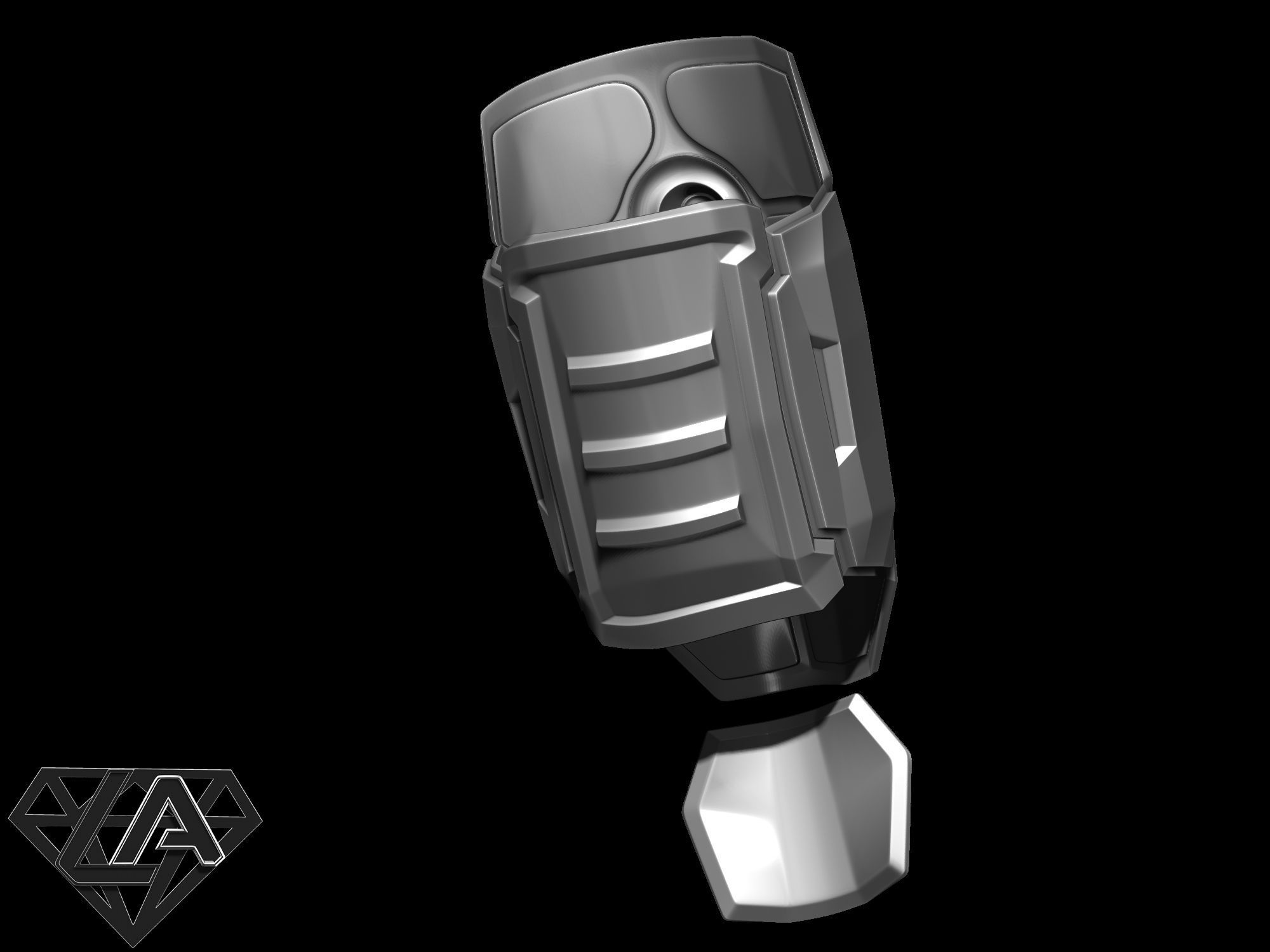 Combat arm protection night sentinel 3D model 3D printable | CGTrader