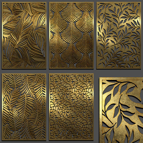 Decorative Partition 3D model | CGTrader