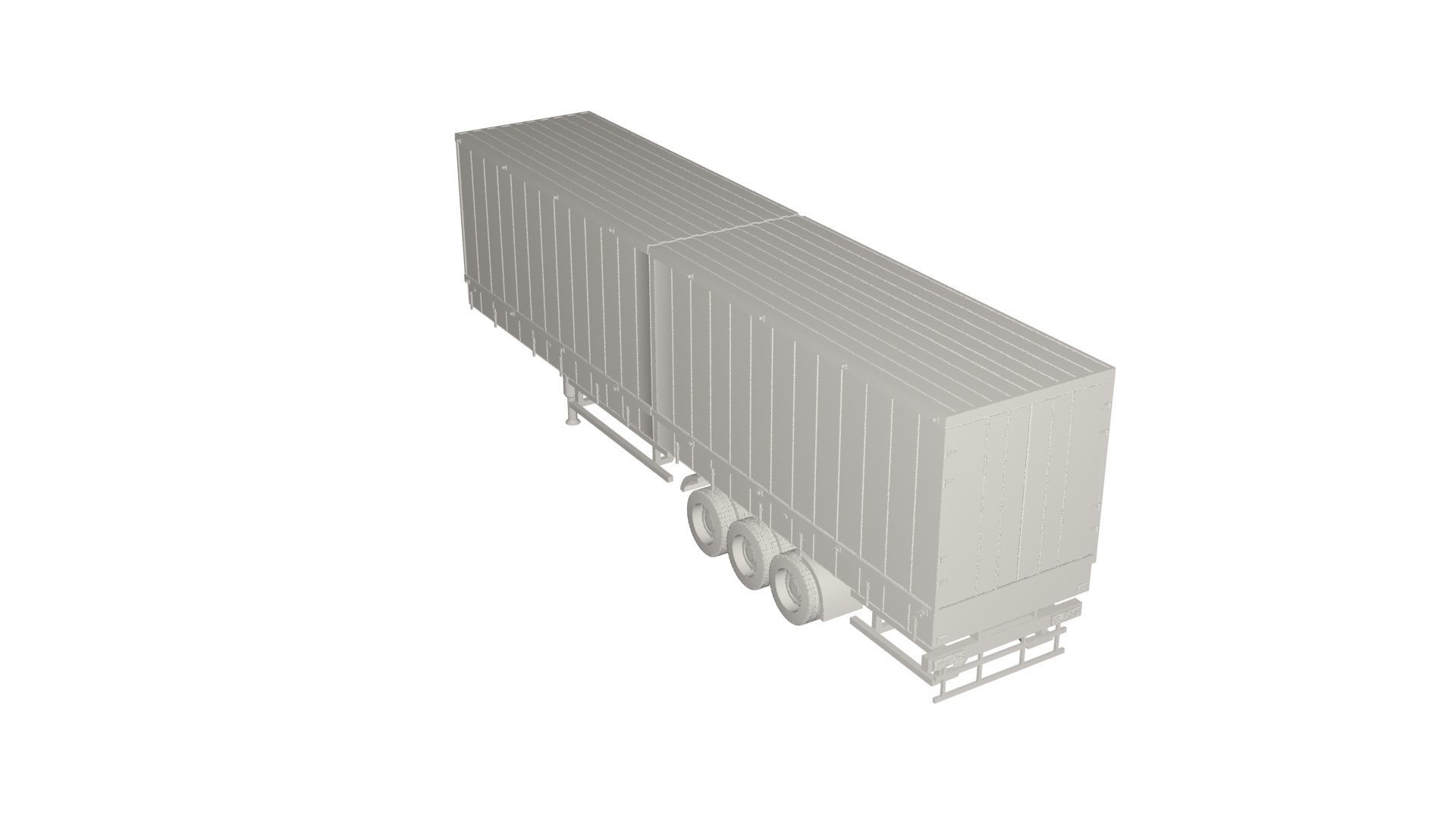 Trailer 3D model | CGTrader