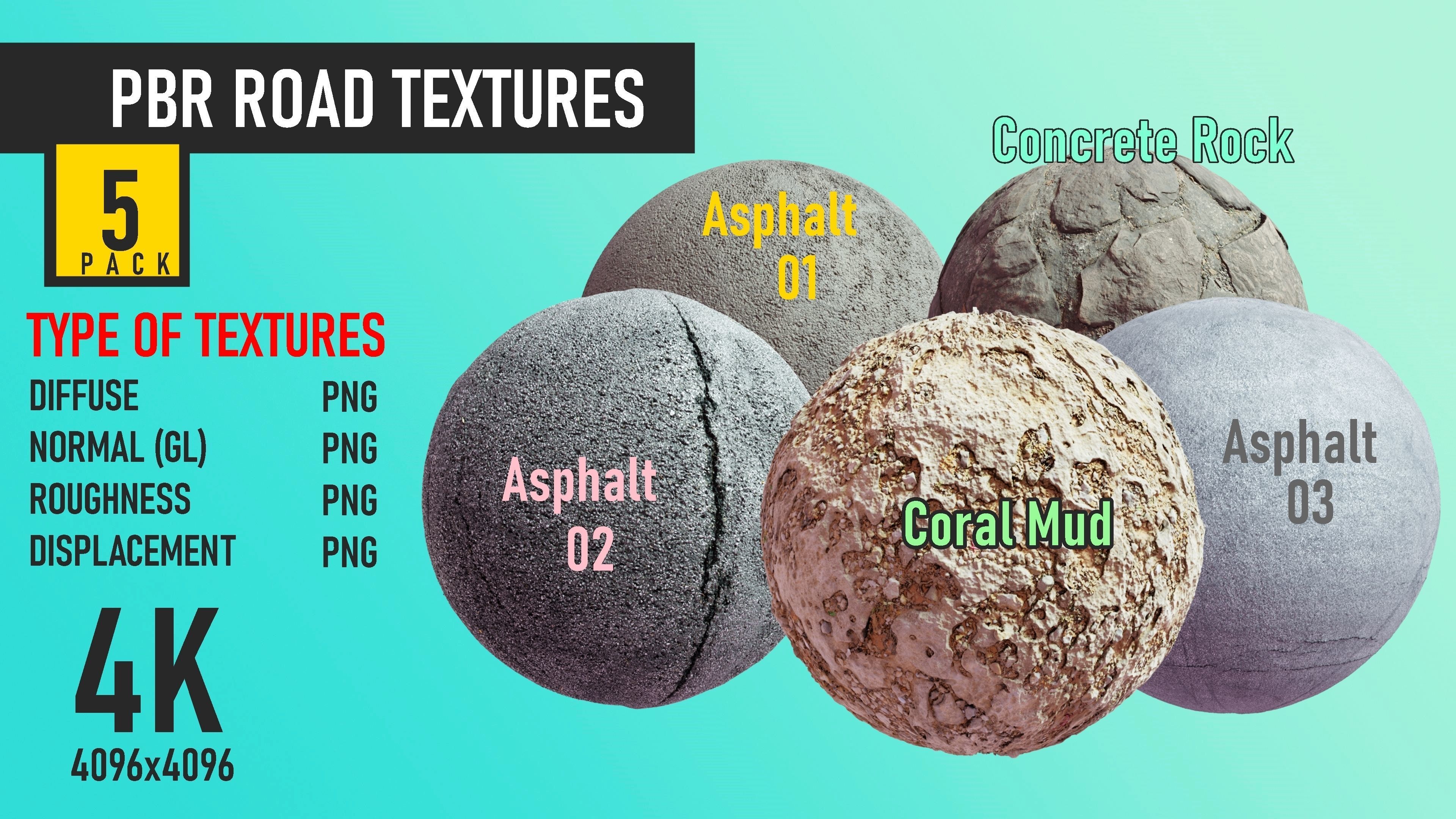 Textures PACK 4K Texture | CGTrader