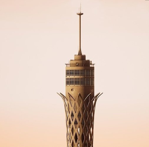 Cairo Tower 3D model | CGTrader