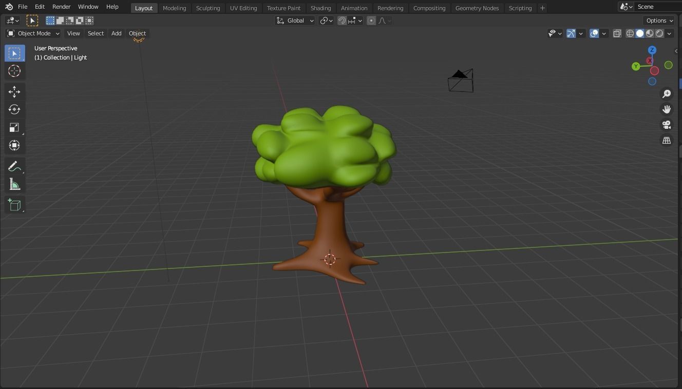 Low Poly Tree for your games and animation free VR / AR / low-poly 3D ...