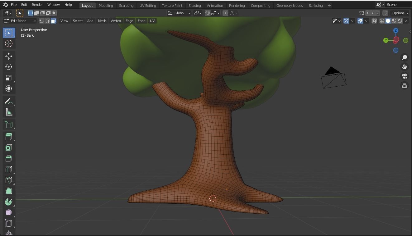 Low Poly Tree for your games and animation free VR / AR / low-poly 3D ...