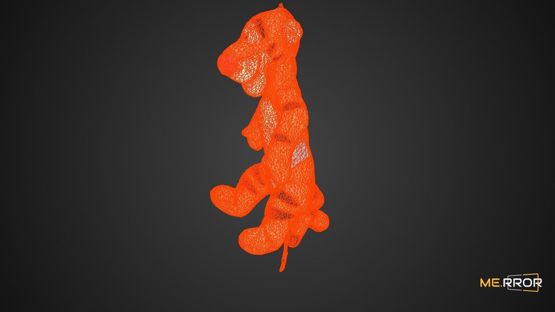 3D model Game Ready Disney Winnie the Pooh Tigger Plush Doll VR / AR ...