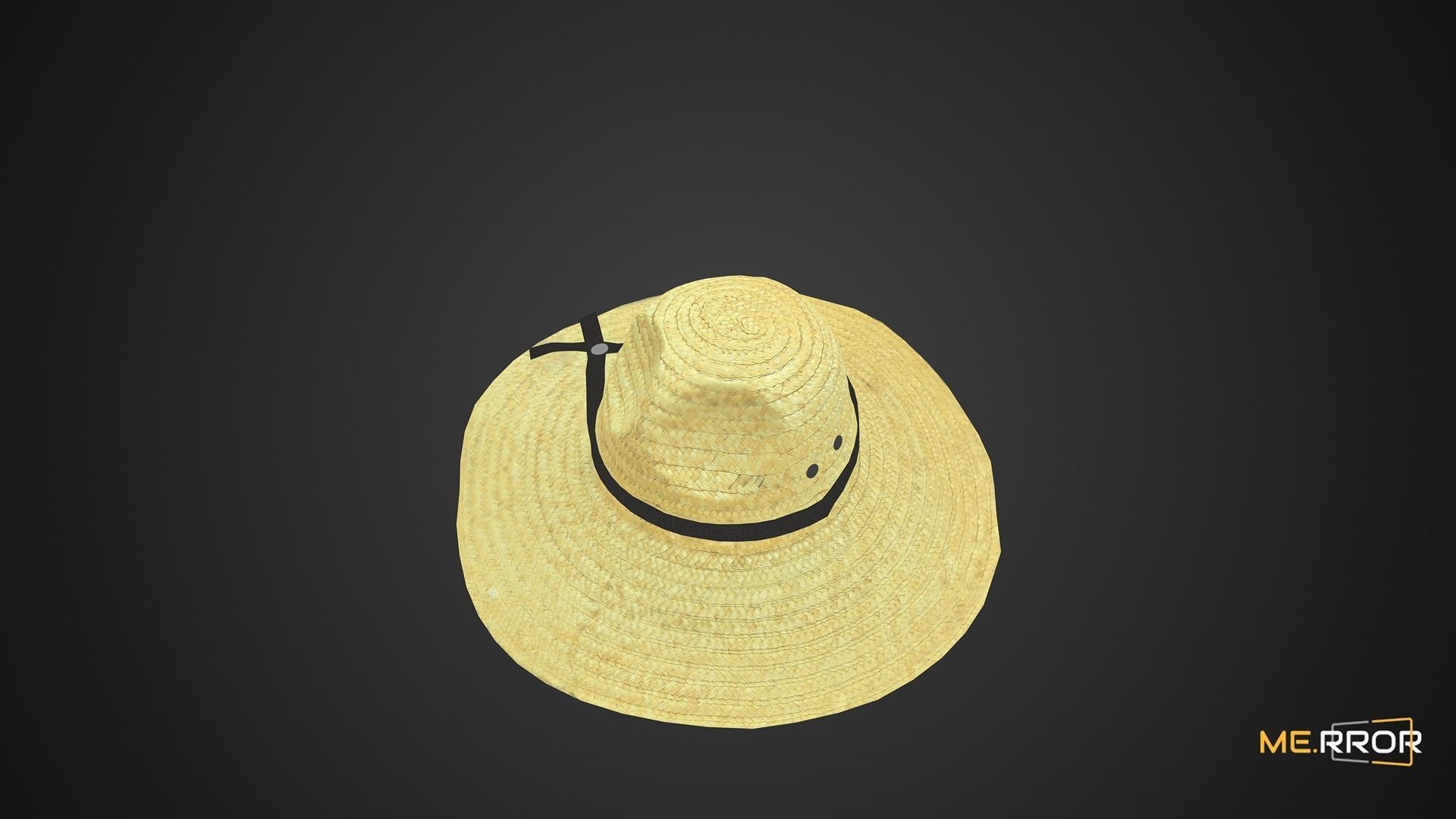 3D model Game Ready Straw Hat VR / AR / low-poly | CGTrader