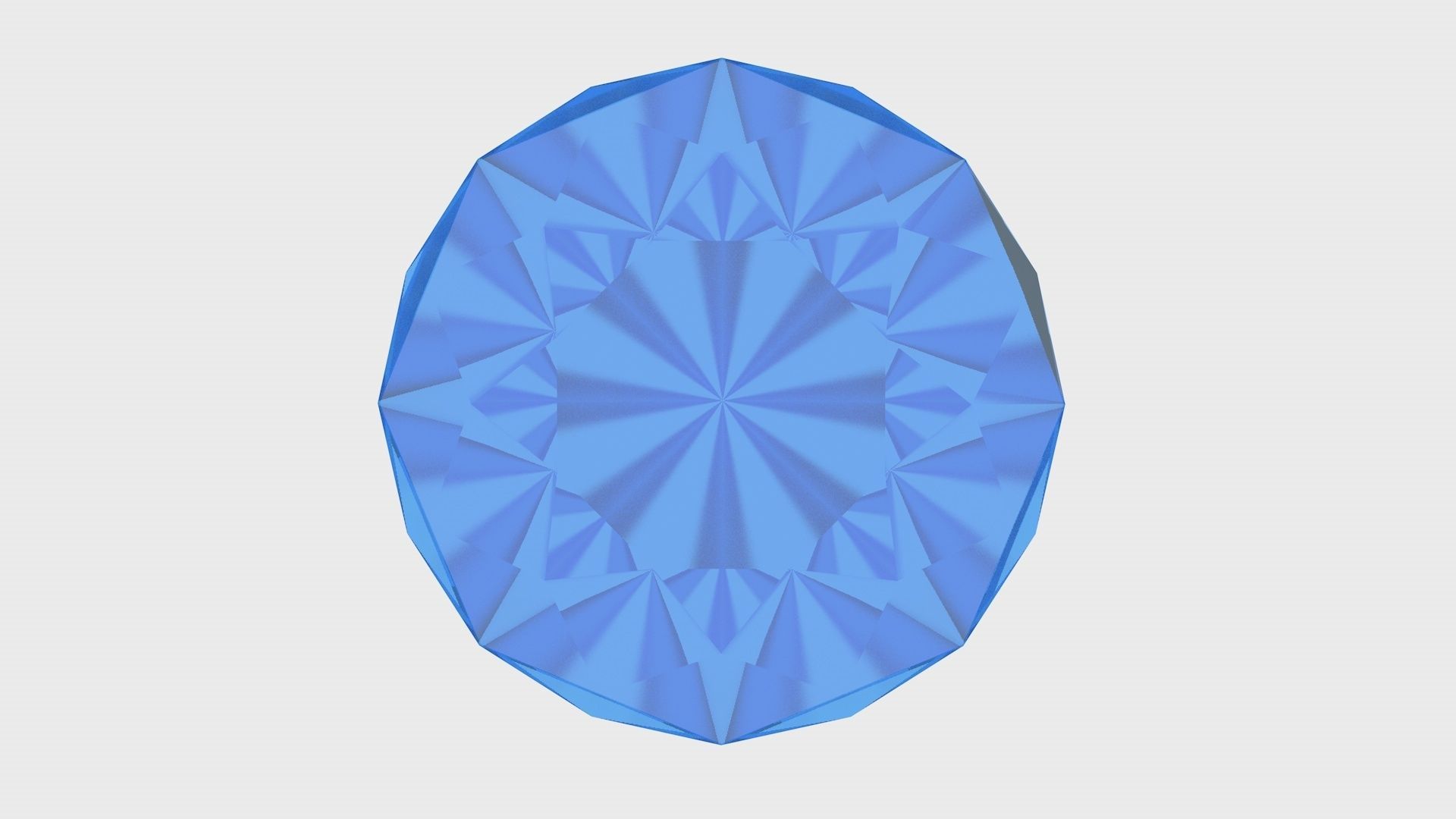 Blue Diamond Free 3D Model free 3D model | CGTrader
