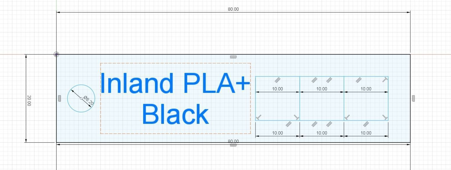 Simple Filament Color Swatch free 3D model 3D printable | CGTrader