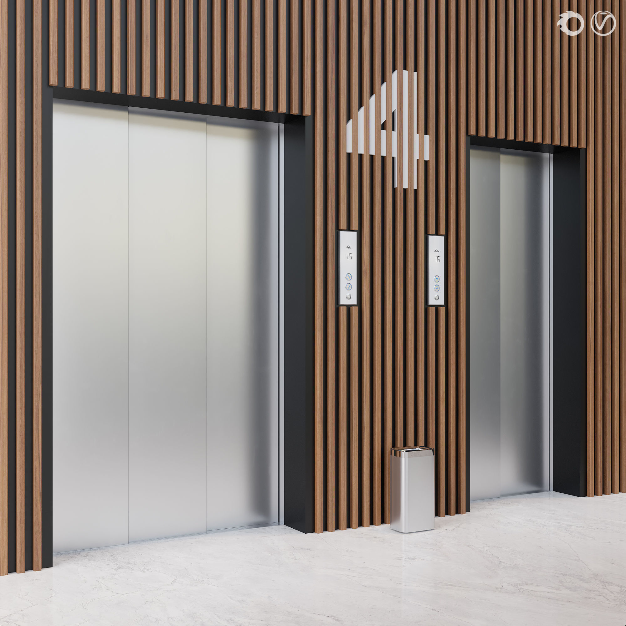 Elevator Kahman 4 3D model | CGTrader