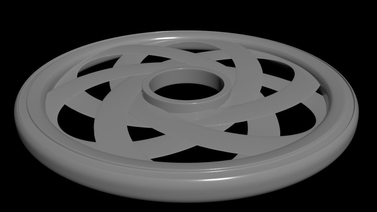 Ultra Silent HexaToroidal Propeller - Concept 3D model | CGTrader