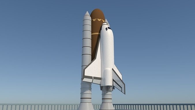3D model Space shuttle VR / AR / low-poly | CGTrader