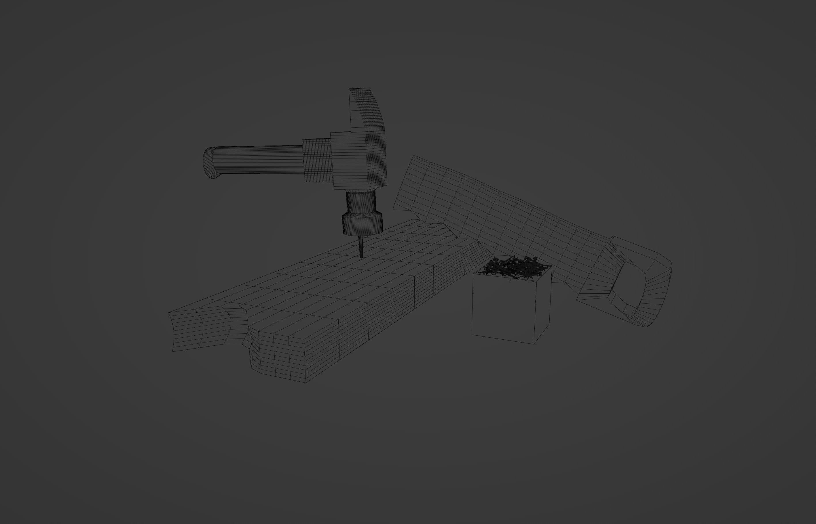 Carpentry tools 3D model | CGTrader