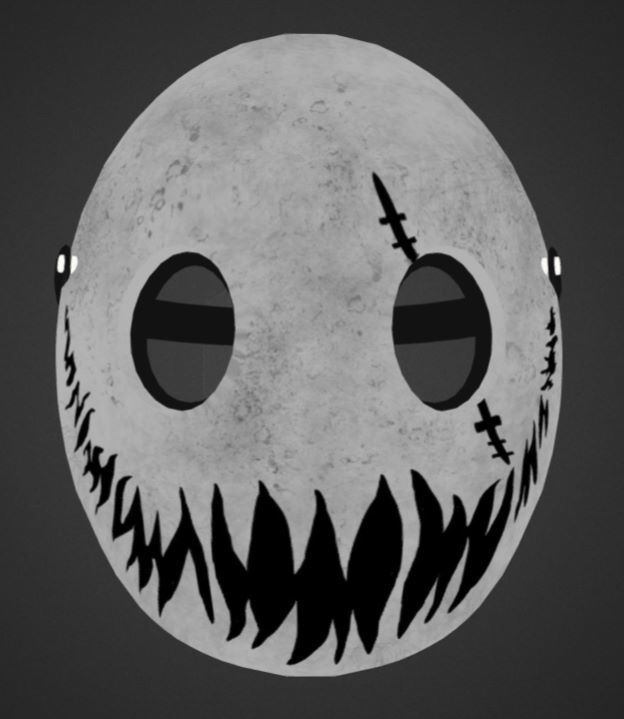 3D model MASK LOW POLY - Game Ready model VR / AR / low-poly | CGTrader