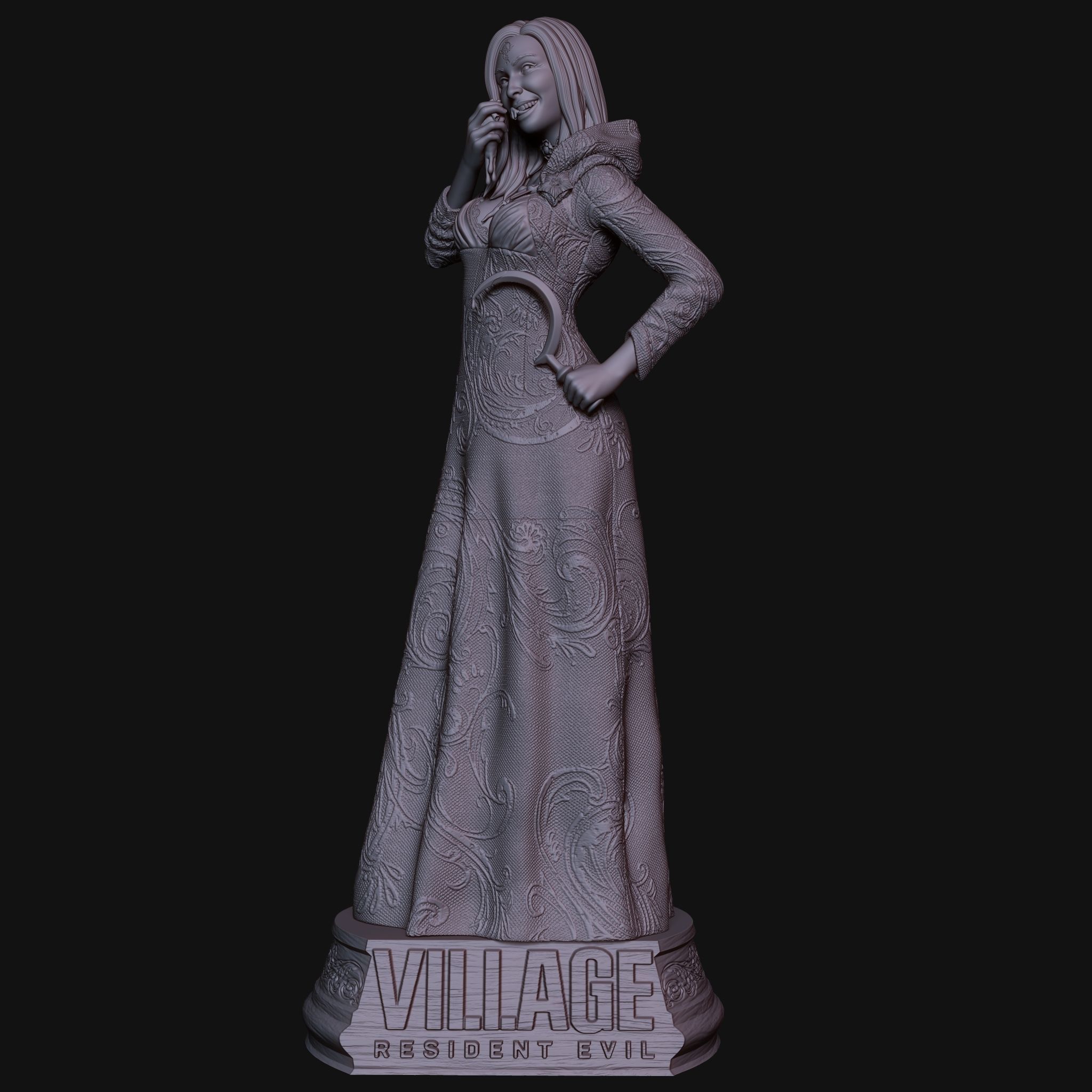 Resident Evil Village Dimitrescu Daughter 3D Print DEMO free 3D model ...
