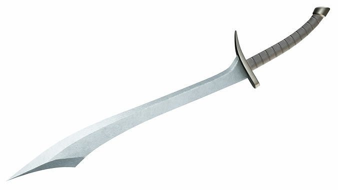 Scimitar 3D model | CGTrader