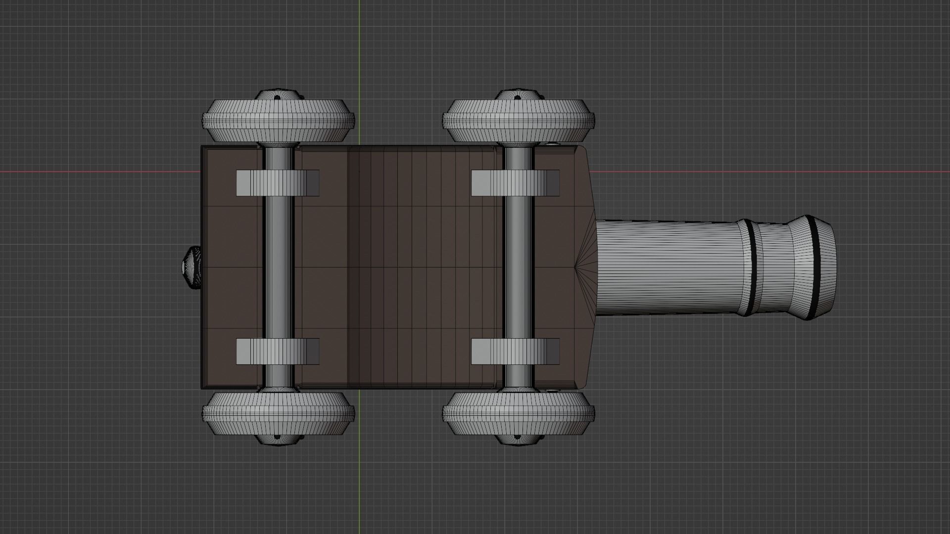 Medieval cannon Type 1 3D model | CGTrader