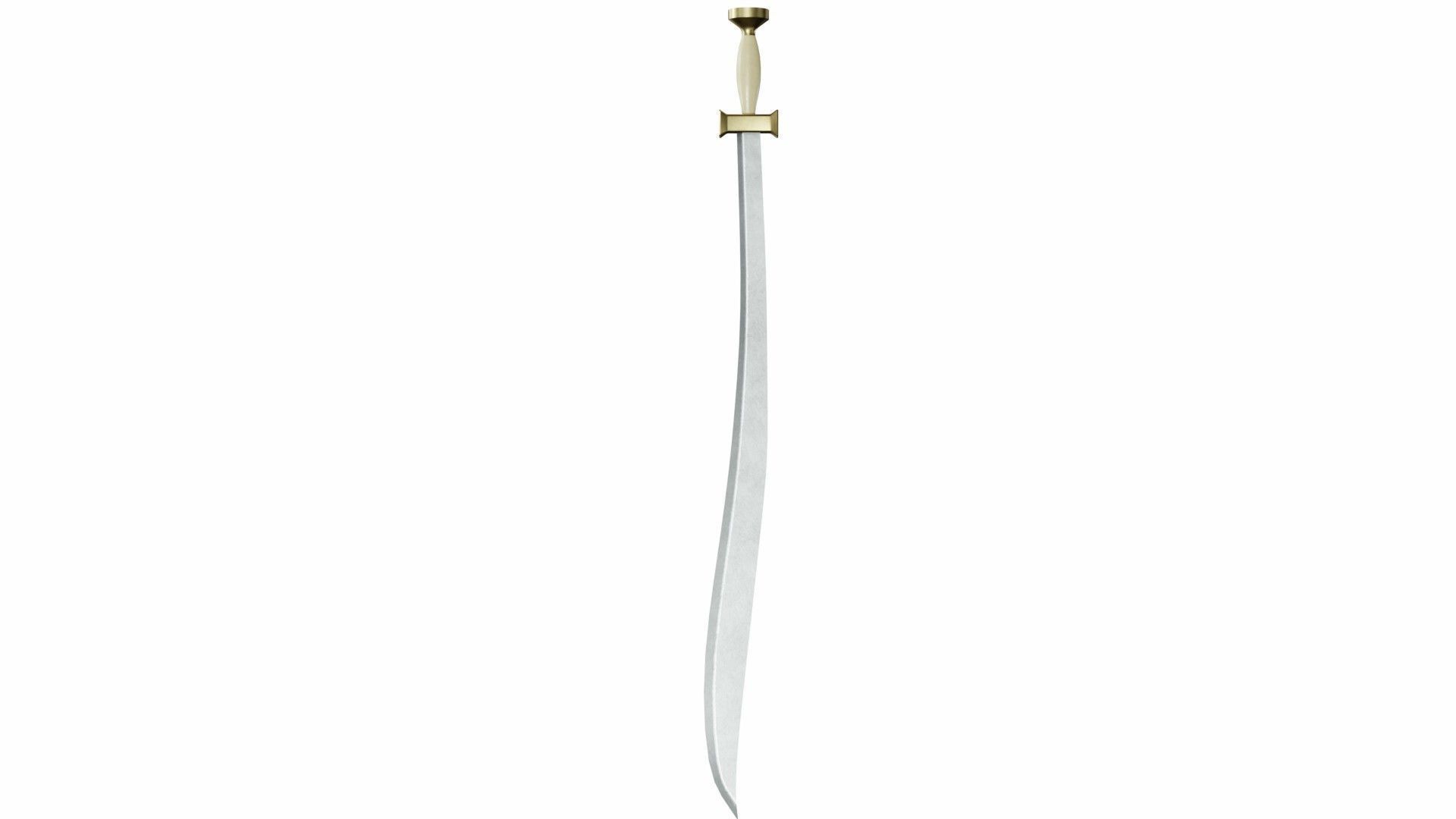 Collection of 36 curved swords 3D model | CGTrader