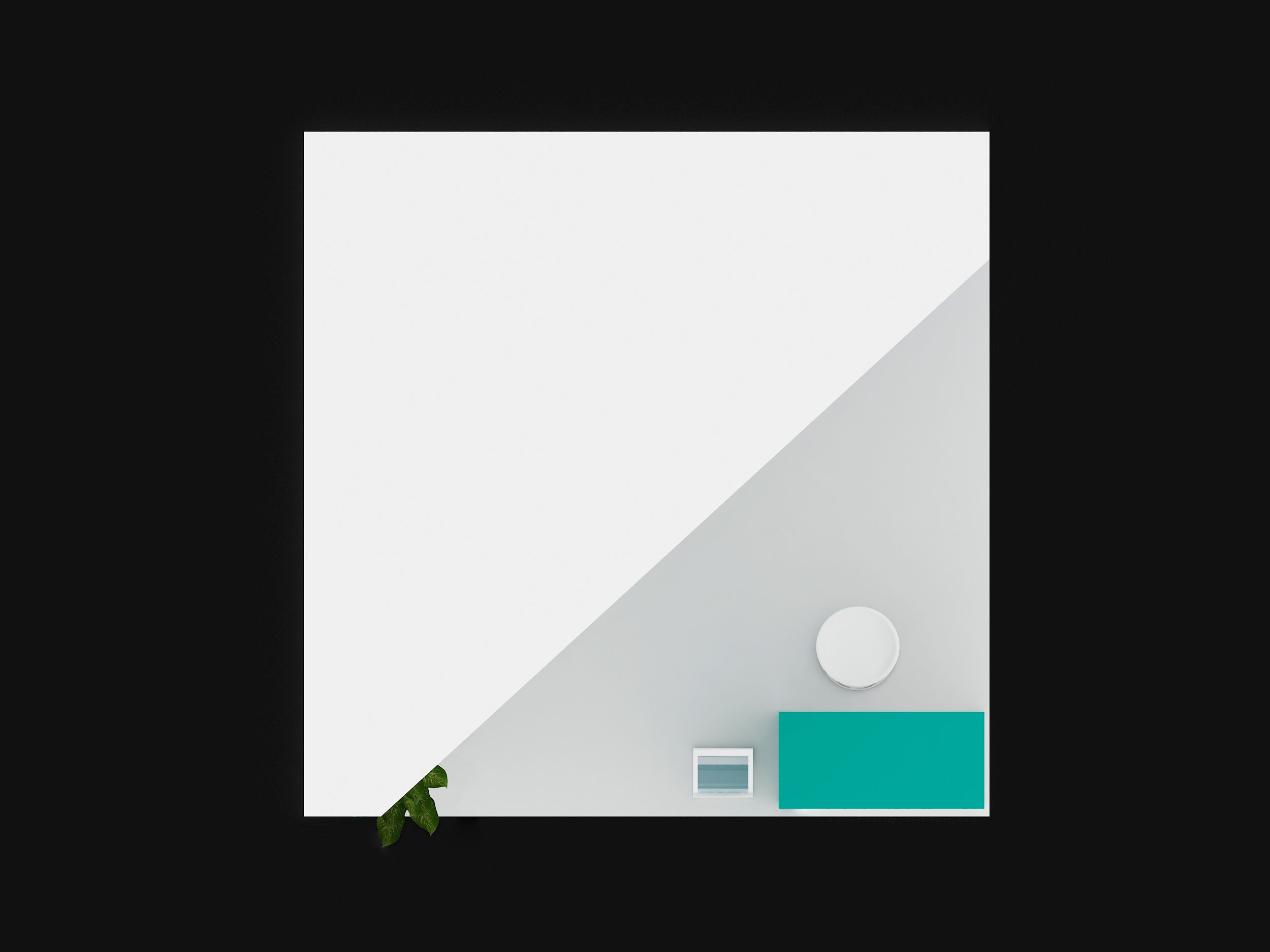 exhibition 3x3 2 open side 3D model 3D printable | CGTrader