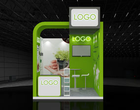 Booth exhibition 3D Printing Models | CGTrader