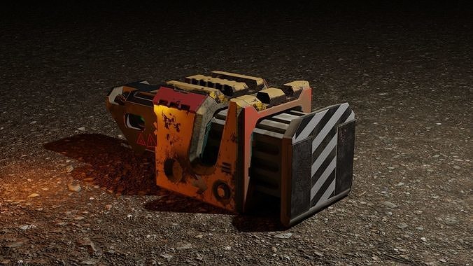 push machine 3D model | CGTrader