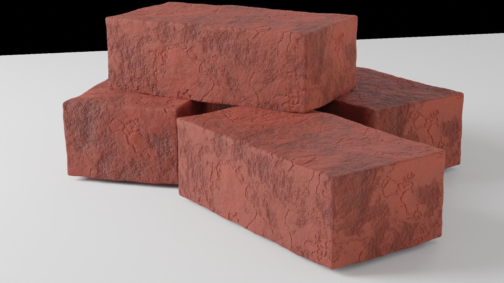 Procedural Brick Material free 3D model | CGTrader