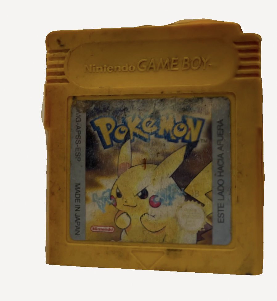 Pokemon Yellow Cartridge 3D model 3D printable | CGTrader