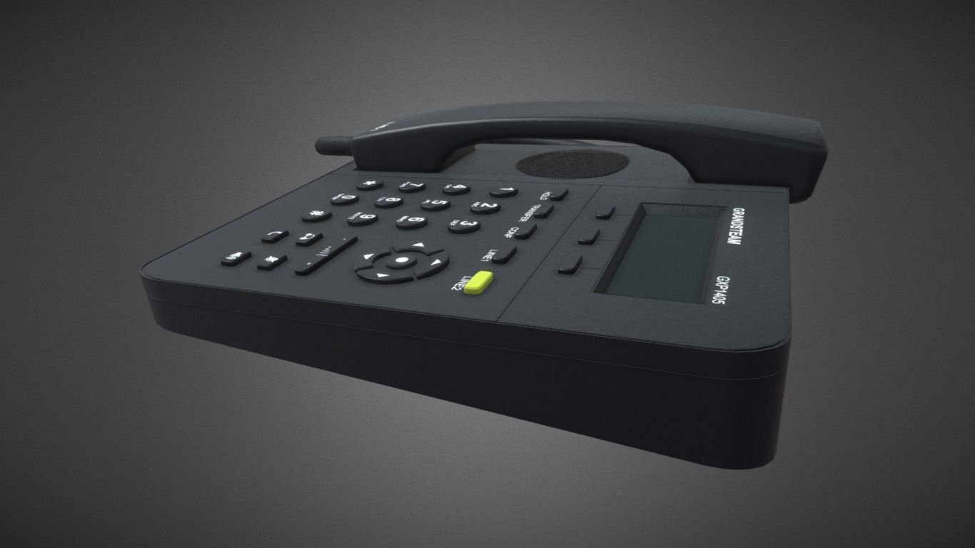 Landline phone free VR / AR / low-poly 3D model | CGTrader