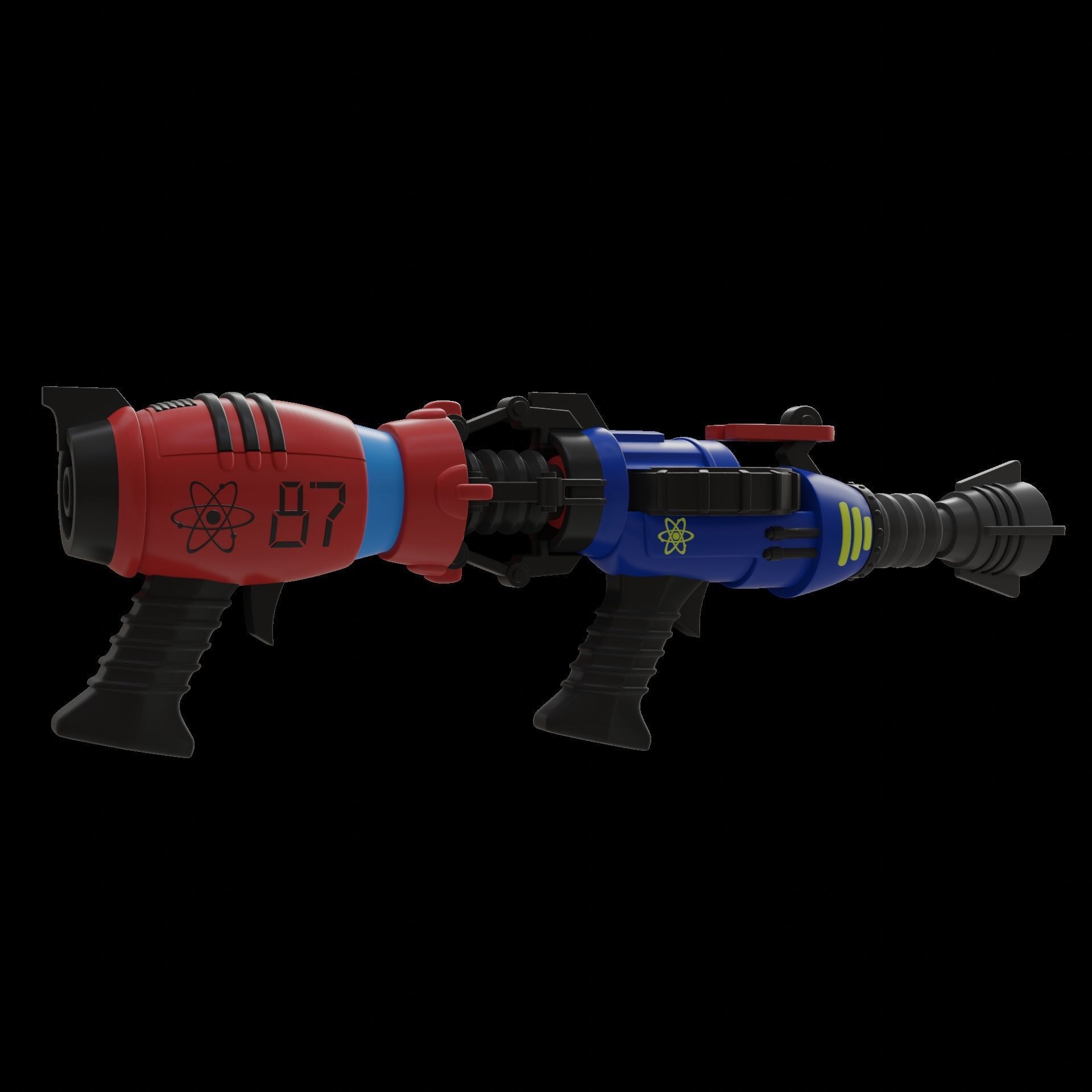 Call of Duty Wave Gun Zap Gun Weapon Prop Replica 3D model 3D printable ...