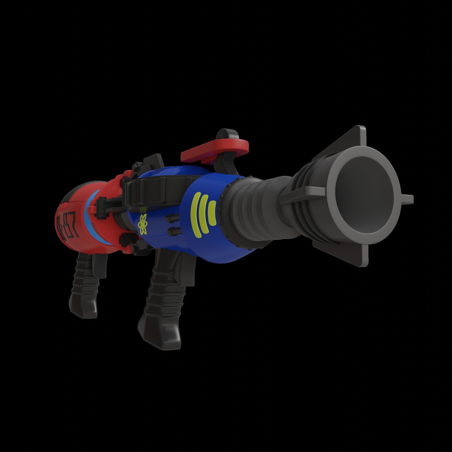 Call of Duty Wave Gun Zap Gun Weapon Prop Replica 3D model 3D printable ...