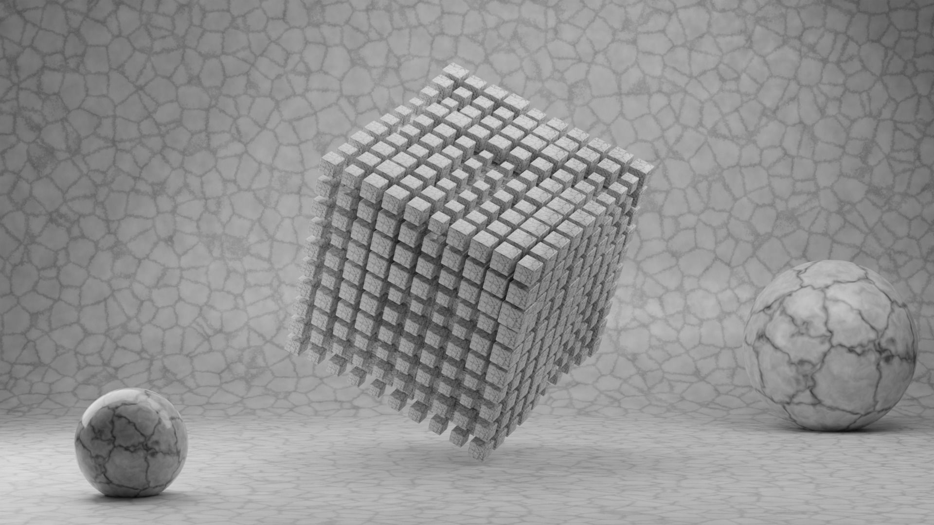 Texture cubic materials pack VR / AR / low-poly | CGTrader