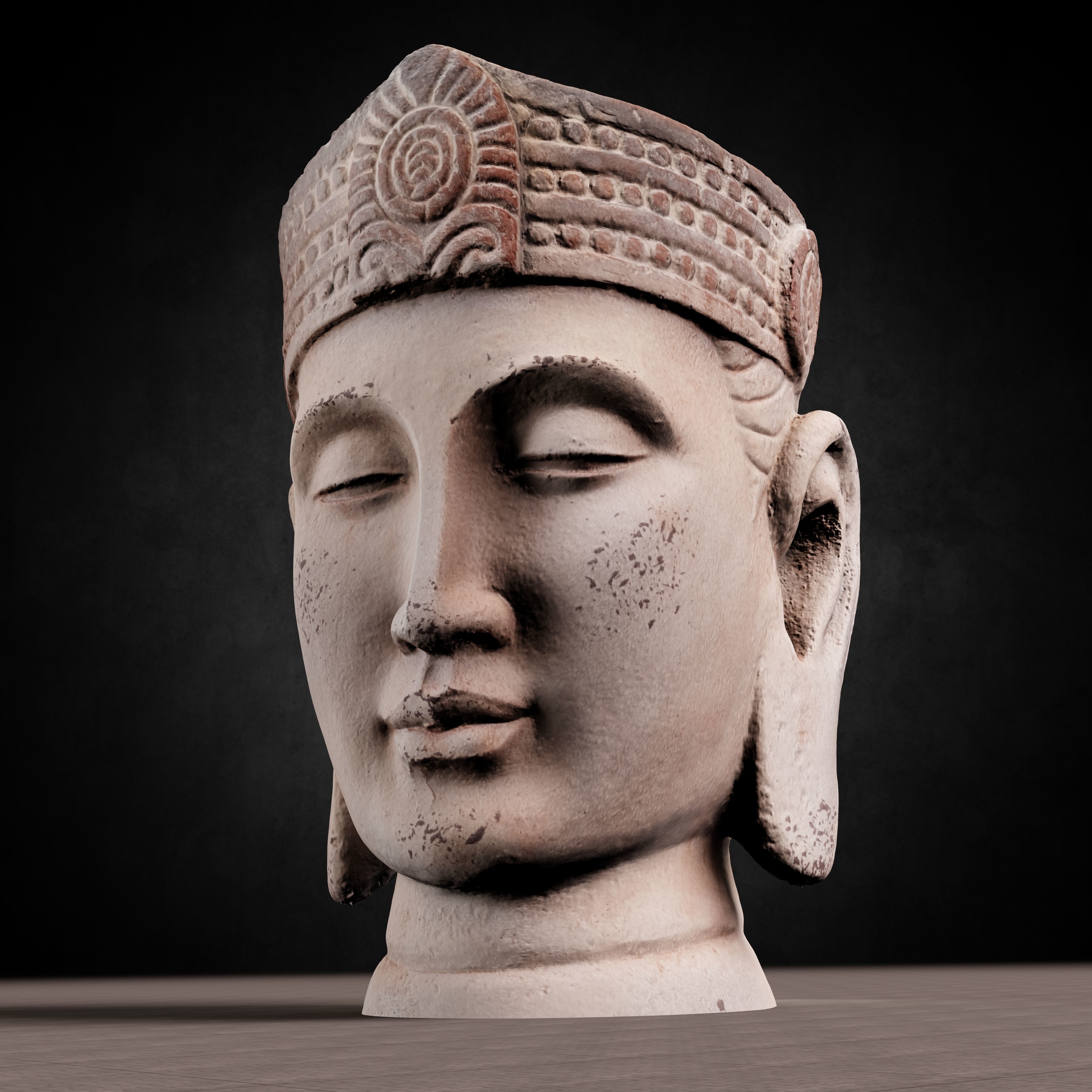 3D model Buddha Photorealistic PBR VR / AR / low-poly | CGTrader