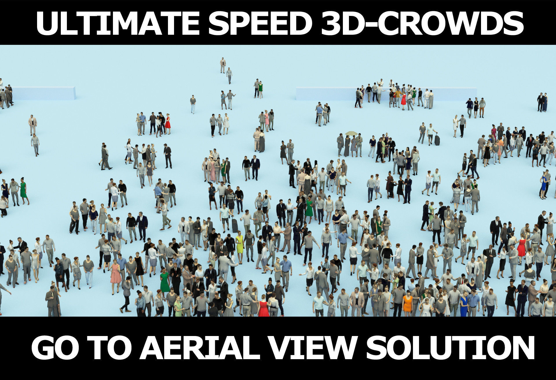 3D Model Collection 10X HDRI SKY VOL05 - ULTIMATE SPEED 3D CROWDS ...