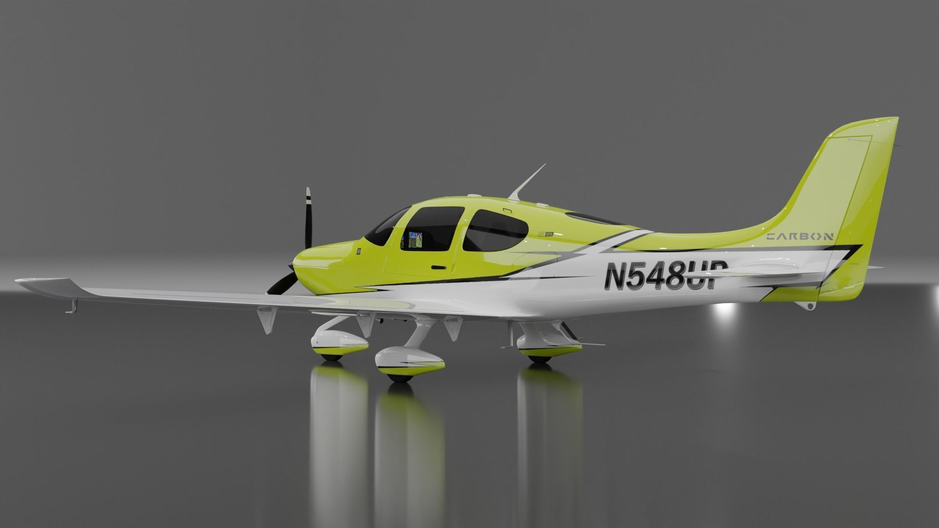 Cirrus SR22 - 8 Colors Included 3D model | CGTrader