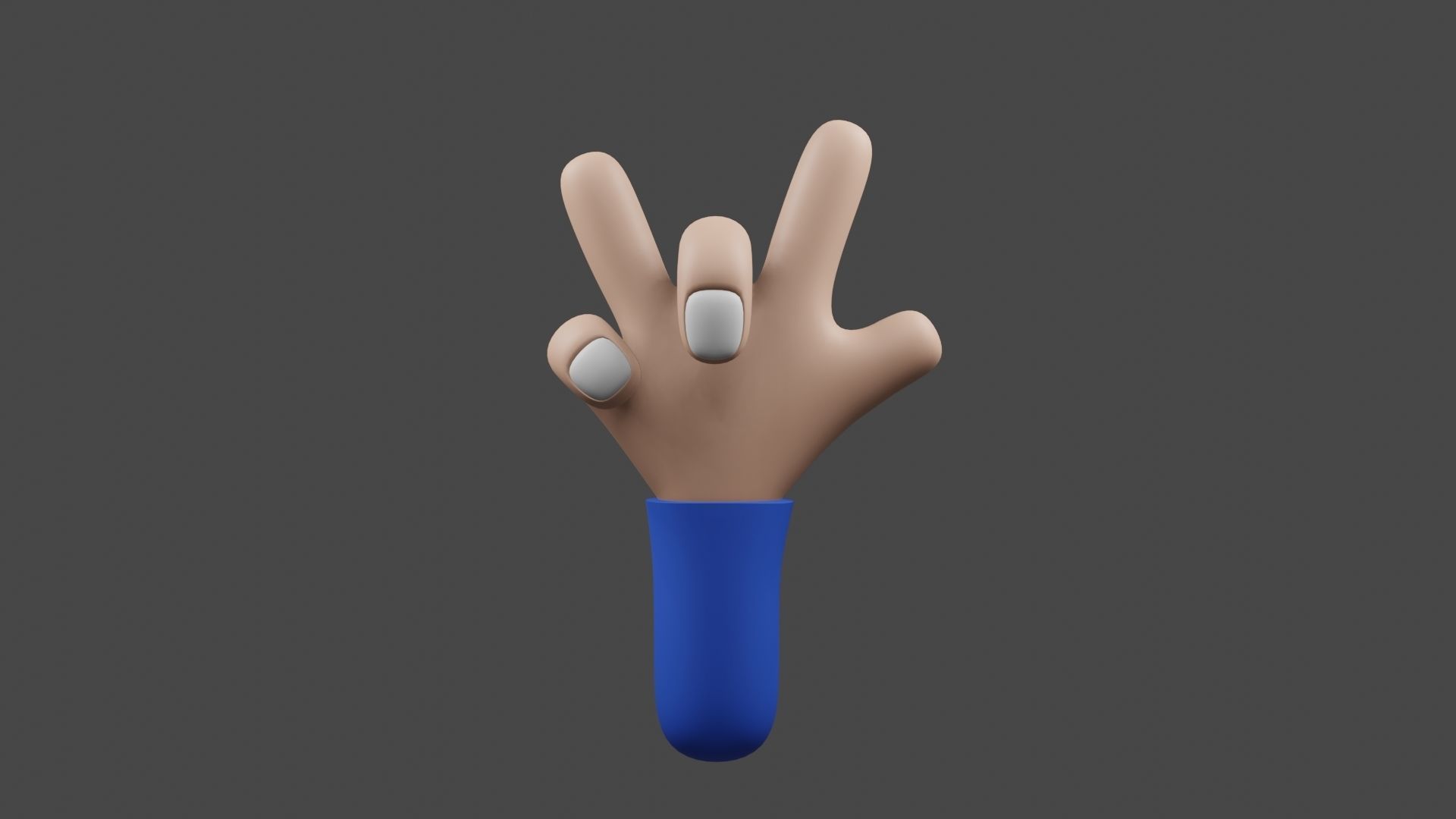 3D model Cartoon Hand 3D model VR / AR / low-poly | CGTrader
