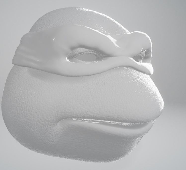 3D Print Models X4 Ninja Turtle Heads cosplay TMNT STL 3D model | CGTrader