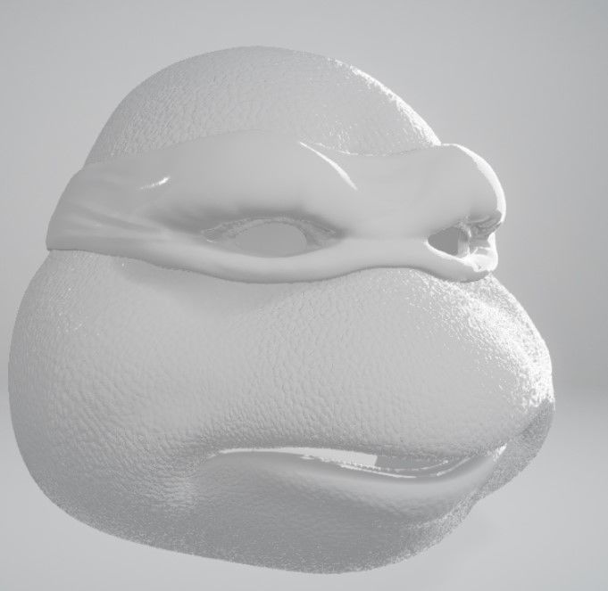 3D Print Models X4 Ninja Turtle Heads cosplay TMNT STL 3D model | CGTrader