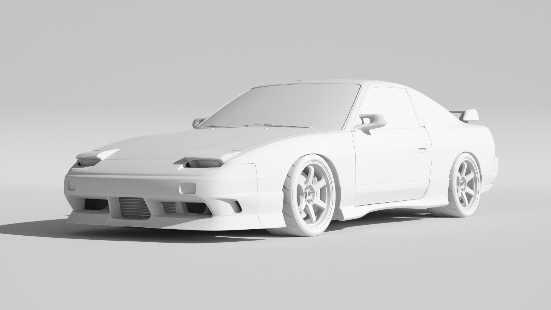 Nissan 180sx S13 Type X 3D model | CGTrader