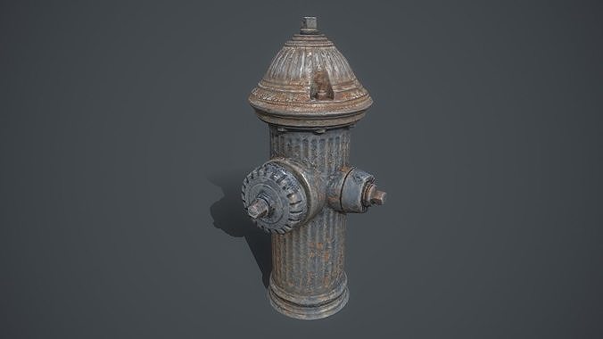 3D model Fire Hydrant VR / AR / low-poly | CGTrader