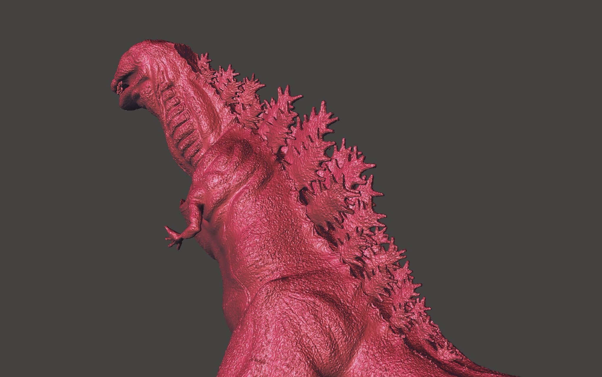 SHINAGAWA KUN SHIN GODZILLA 3RD FORM ULTRA DETAILED STL KAIJU G 3D ...