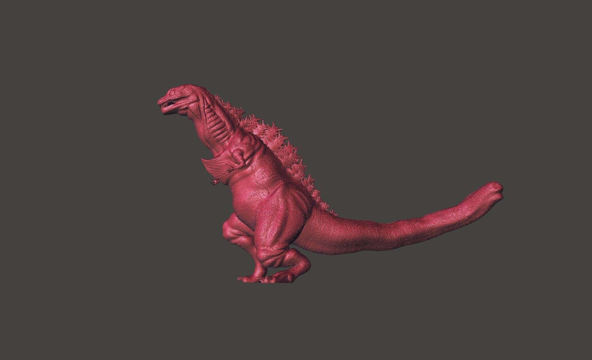 SHINAGAWA KUN SHIN GODZILLA 3RD FORM ULTRA DETAILED STL KAIJU G 3D ...