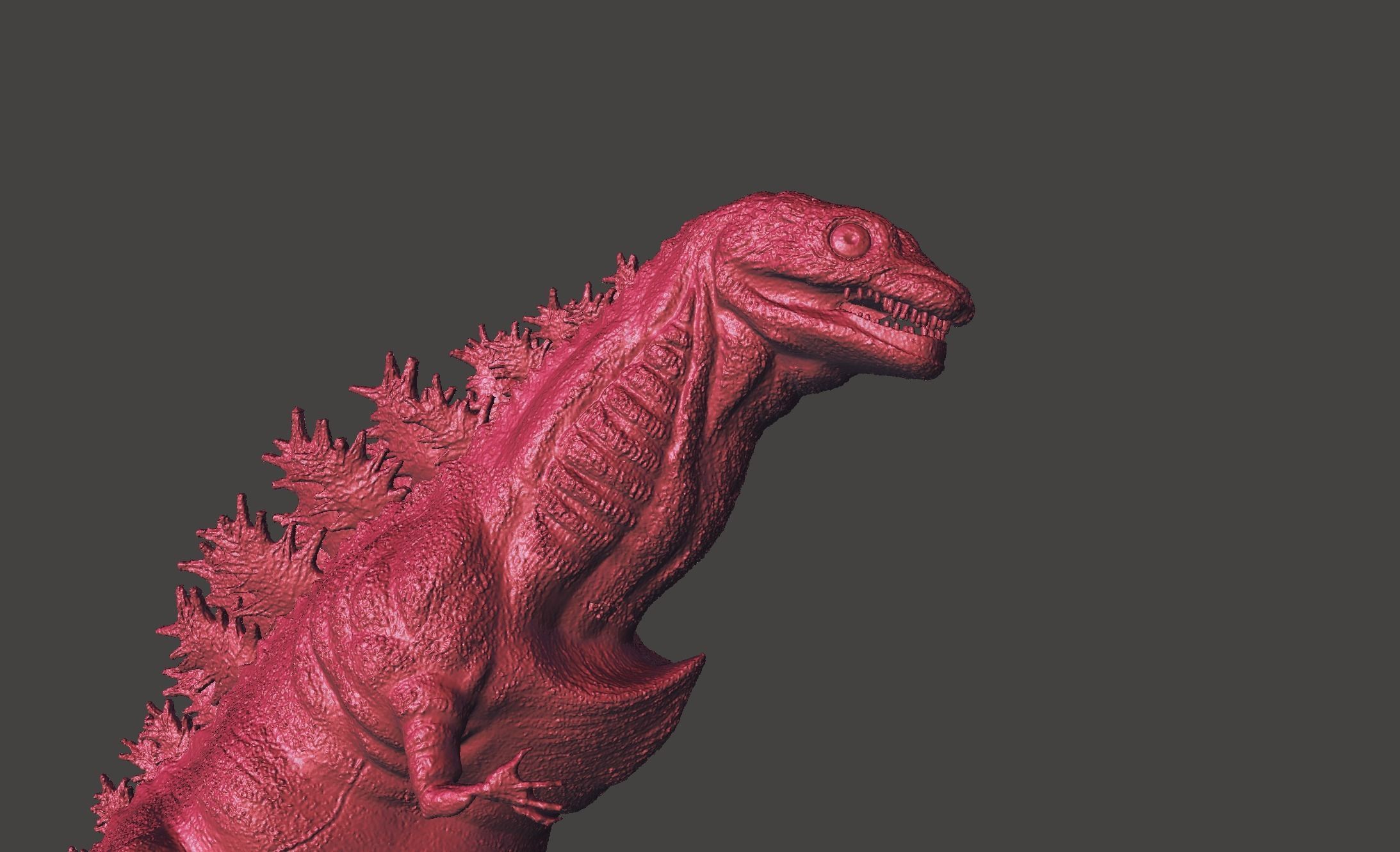 SHINAGAWA KUN SHIN GODZILLA 3RD FORM ULTRA DETAILED STL KAIJU G 3D ...